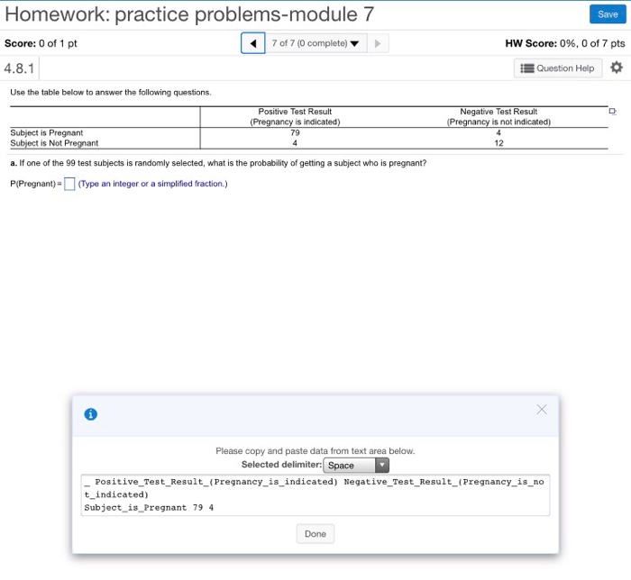 Solved Homework Practice Problems Module7 Score 0 Of 1 Pt