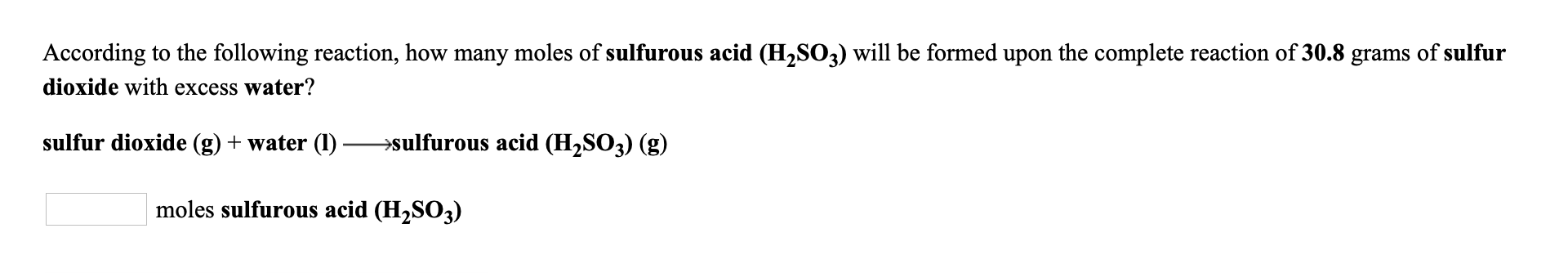 Solved According to the following reaction, how many moles | Chegg.com