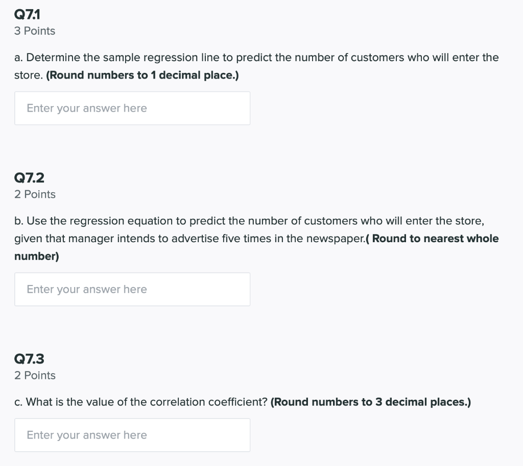 Solved The manager of a retail has been tracking the number | Chegg.com