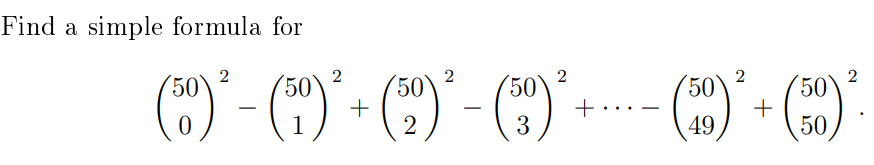 Solved Find a simple formula for | Chegg.com