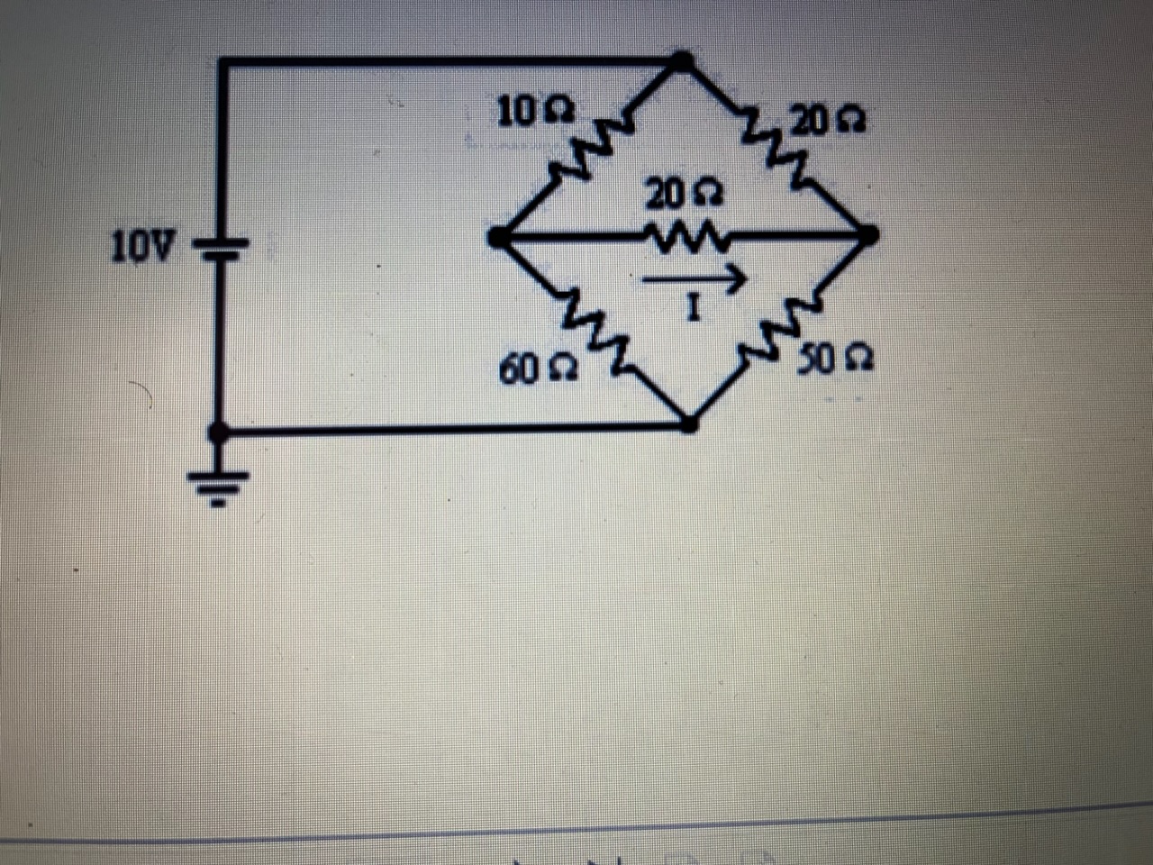 Solved Thevenise the Wheatstone bridge circuit below and | Chegg.com