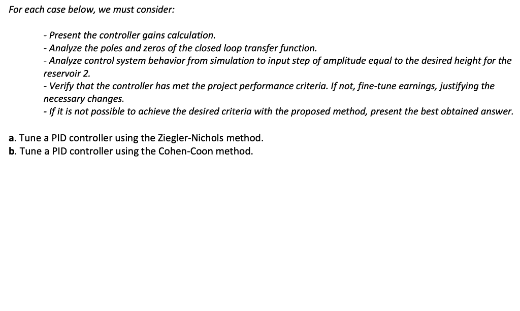 Solved Consider the fluid level system shown in the | Chegg.com