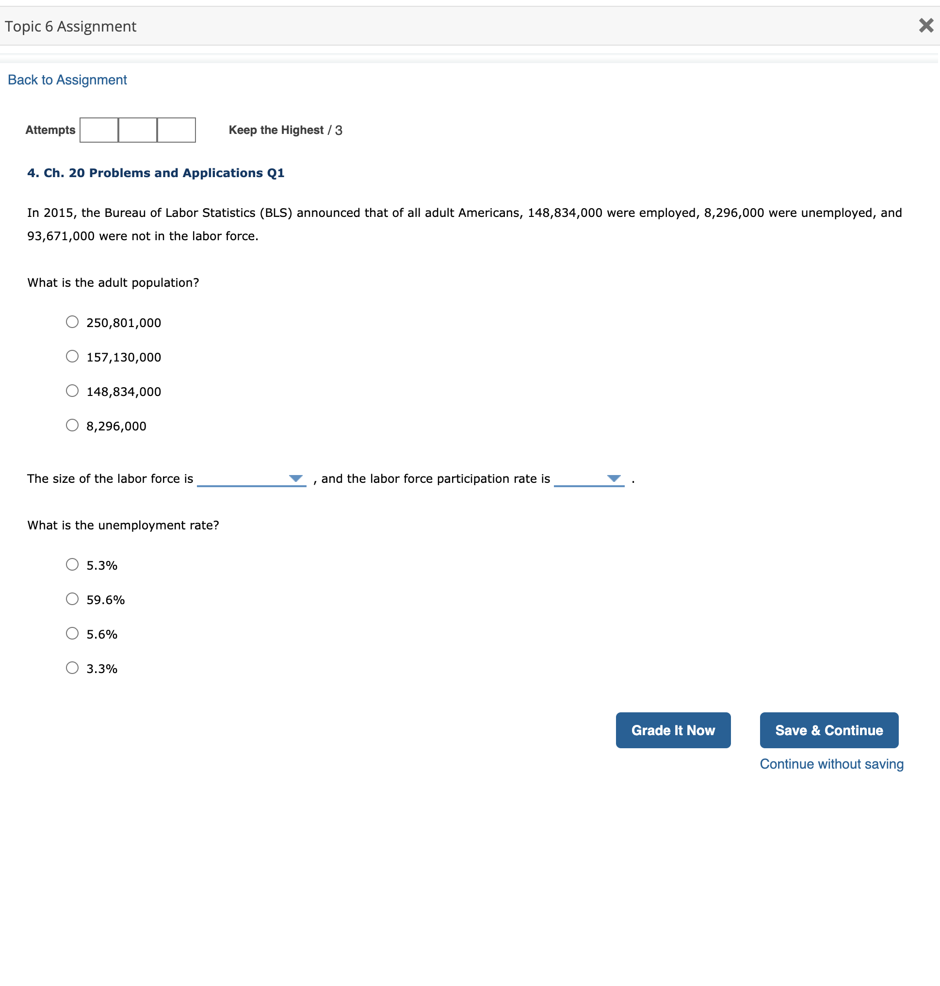 Solved AttemptsKeep the Highest / 3Ch. 20 ﻿Problems and | Chegg.com