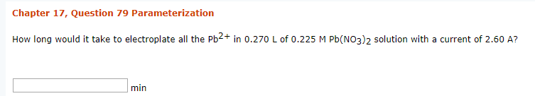 Solved Chapter 17, Question 79 Parameterization How long | Chegg.com