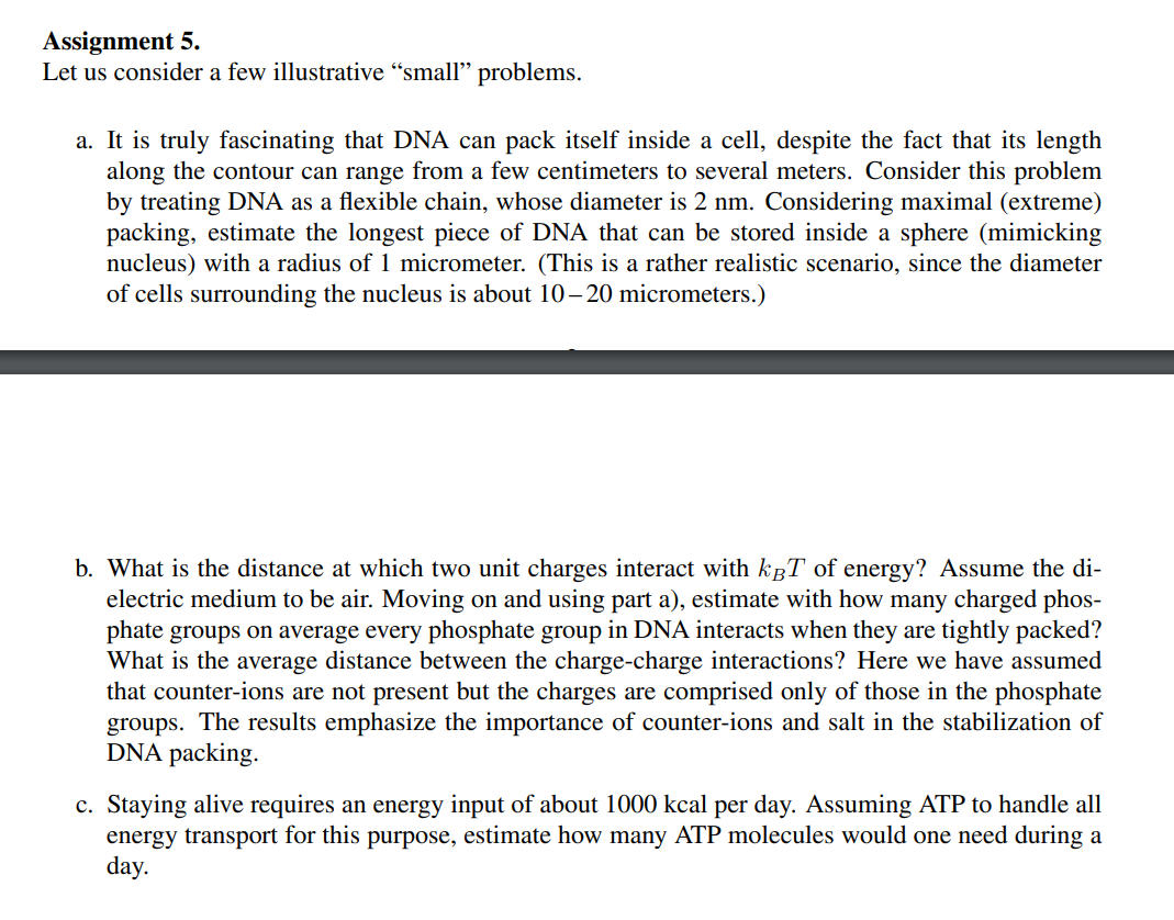 Solved Assignment 5.Let us consider a few illustrative | Chegg.com
