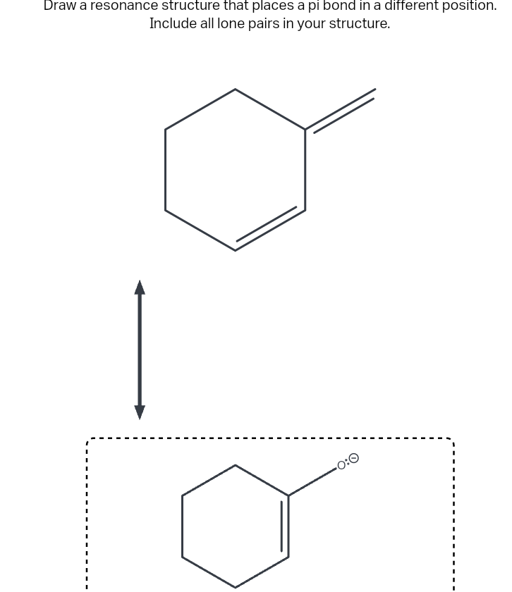 Solved Draw a resonance structure that places a pi bond in a | Chegg.com