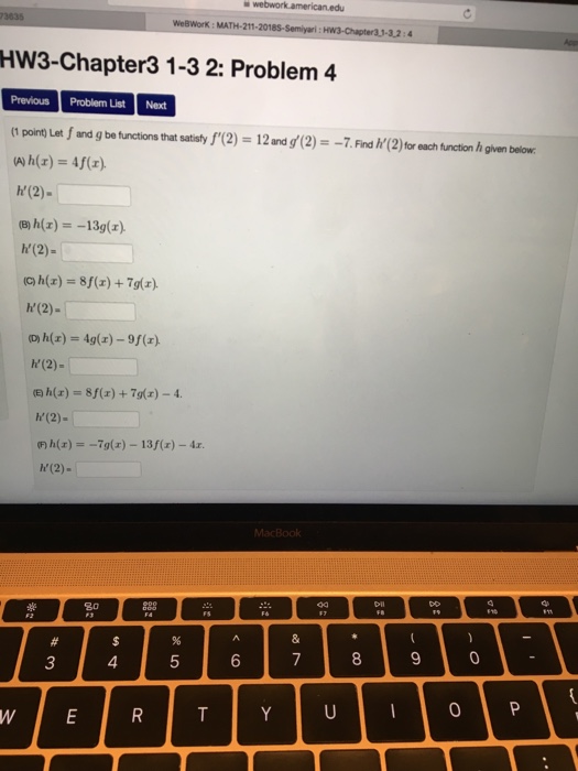 Solved WeBWork: MATH-211-2018S-Semiyari: Hw3-Chapter | Chegg.com