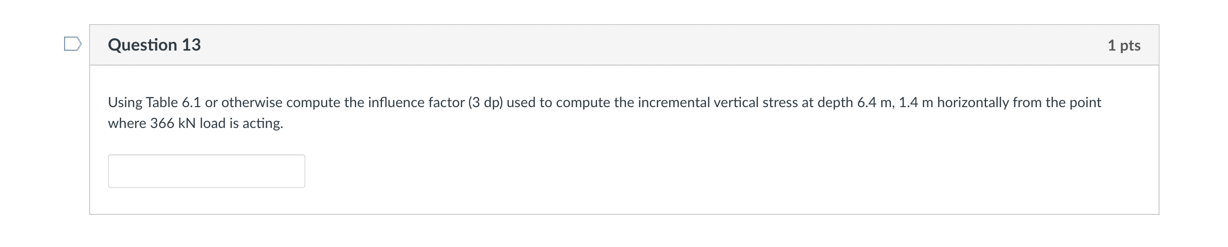 Solved Using Table 6.1 or otherwise compute the influence | Chegg.com