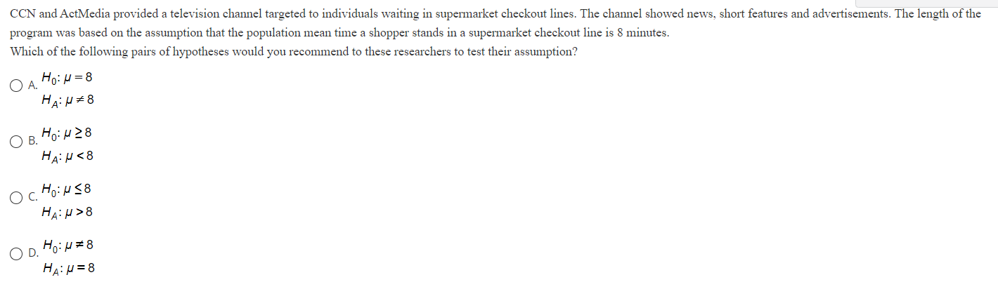 Solved CCN and ActMedia provided a television channel | Chegg.com