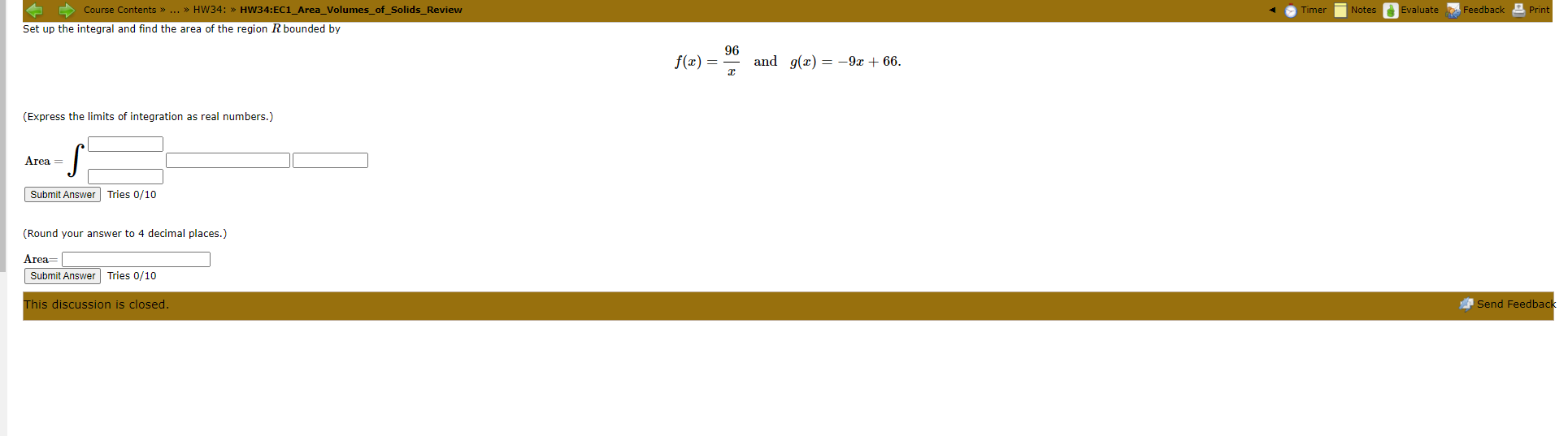 Solved Timer Notes Evaluate Feedback Print Course Contents 4631