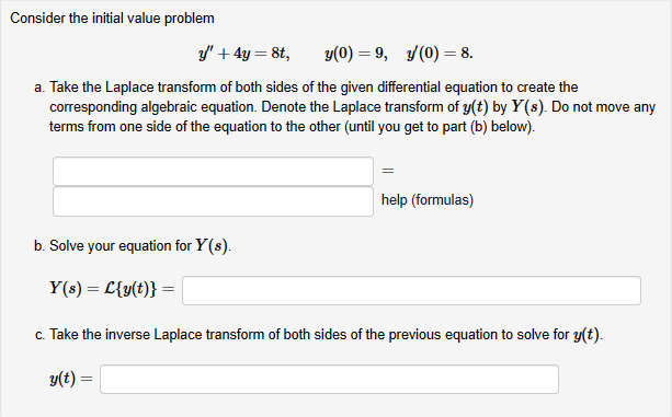 Solved Consider the initial value problem | Chegg.com