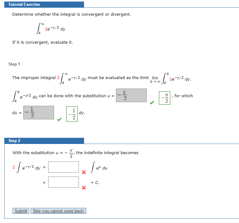 Solved Determine whether the integral is convergent or | Chegg.com