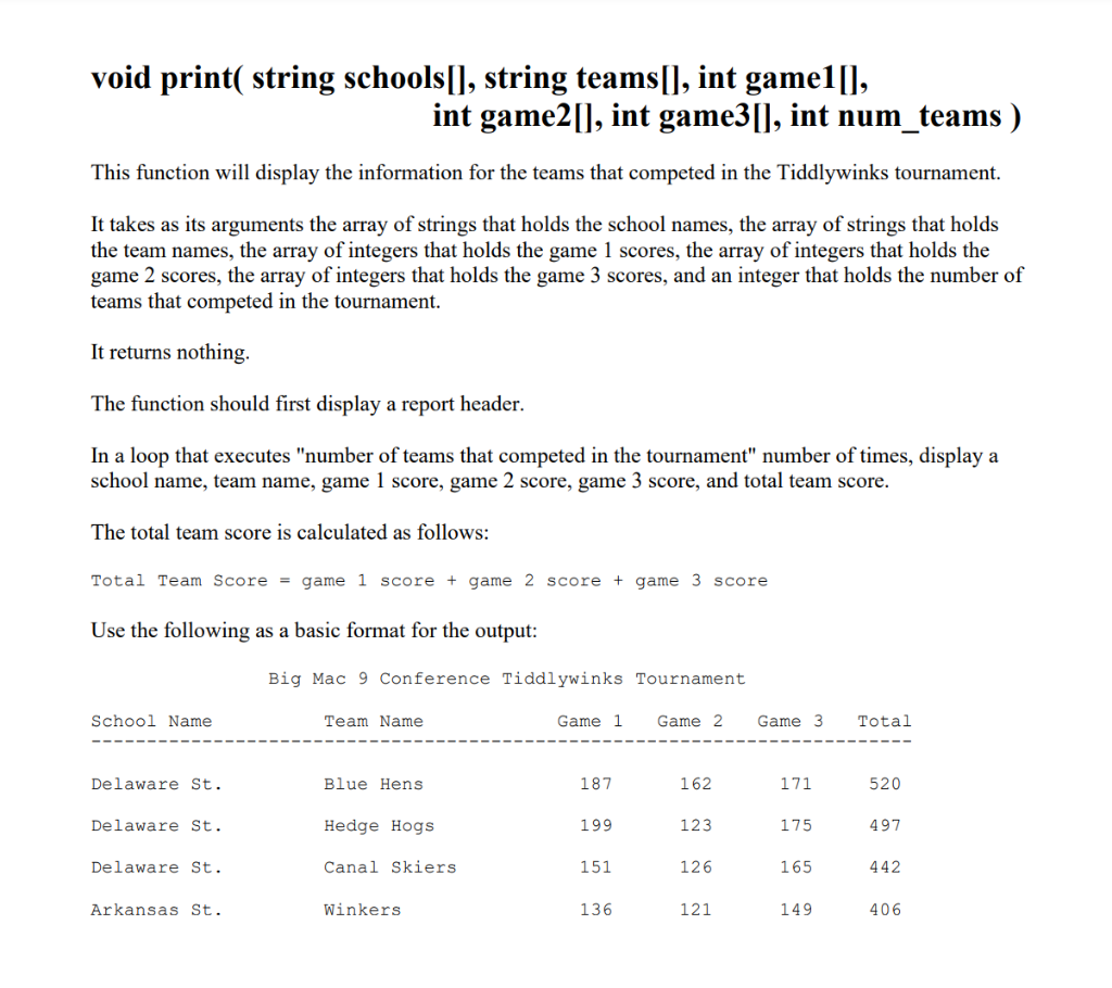 Solved The pictures provided are the basic instructions for | Chegg.com