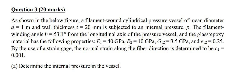 Solved Question 3 (20 marks) As shown in the below figure, a | Chegg.com