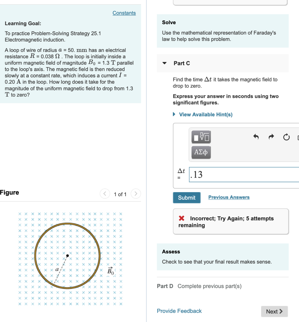 Solved Constants Learning Goal: Solve To practice | Chegg.com