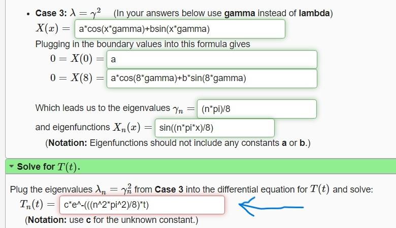 Solved 1 Point In Your Answers Below For The Variable 8486