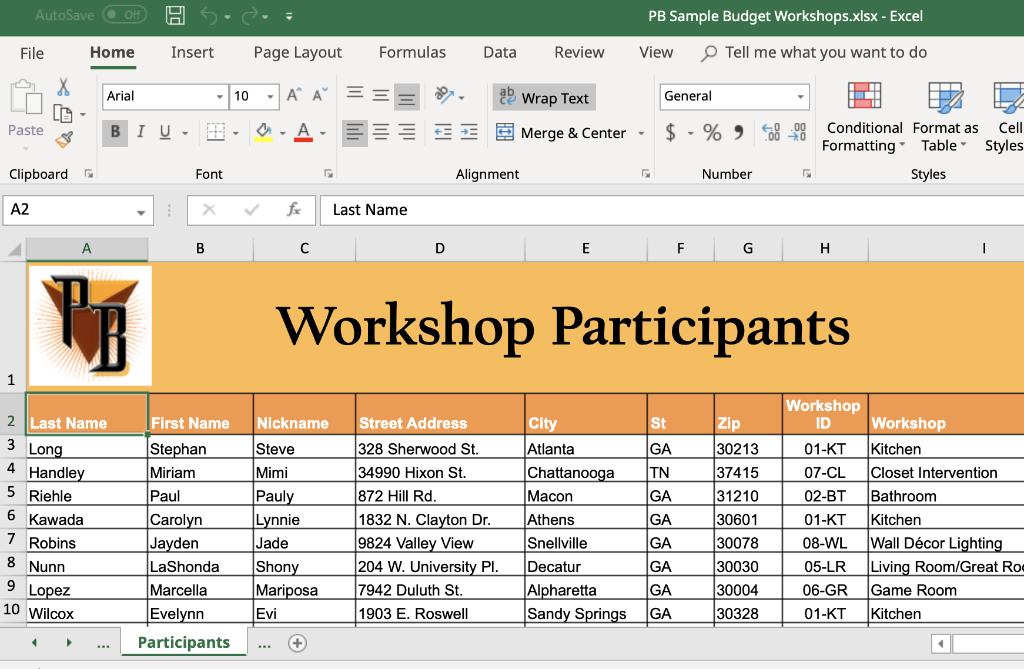 Solved Task Instructions Freeze Columns A And B And Rows Chegg