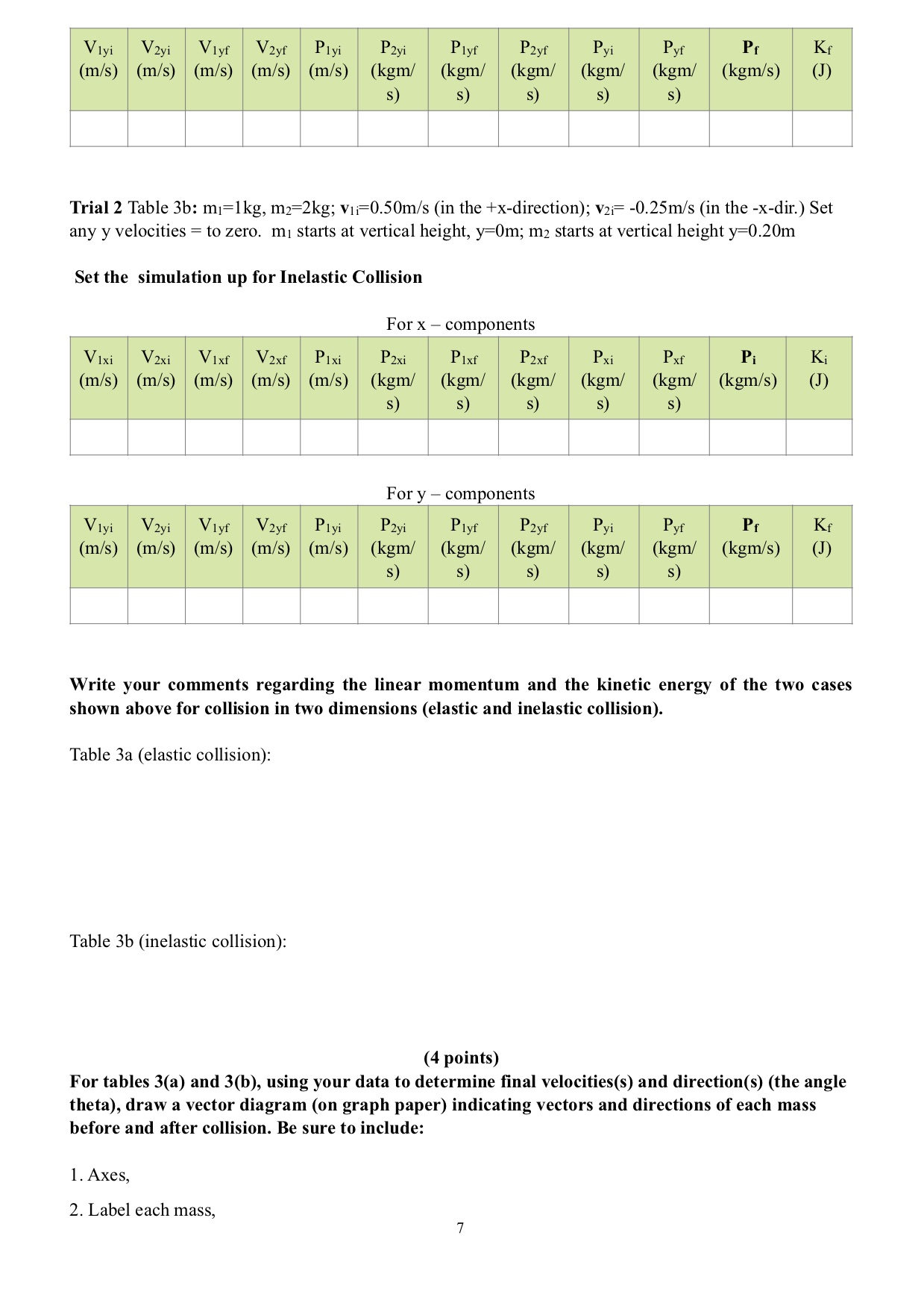 Solved 1. Open the link up (Explore 2D for Elastic or | Chegg.com