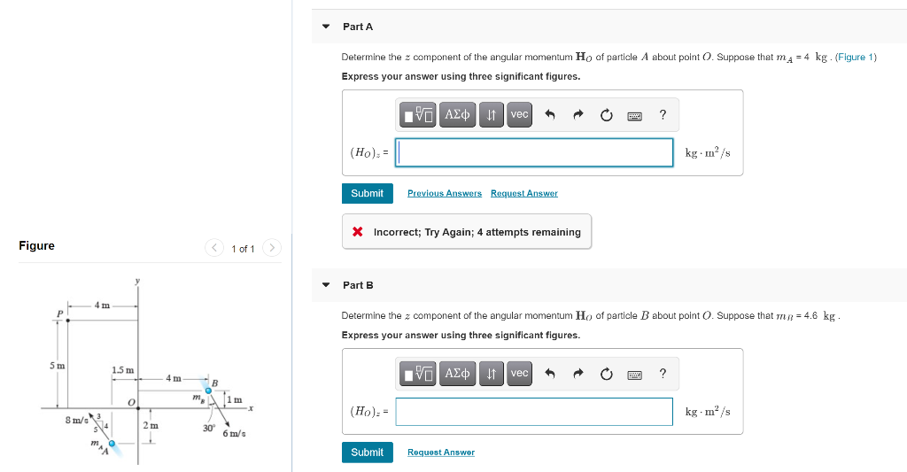 Solved Part A Determine the 2 component of the angular | Chegg.com