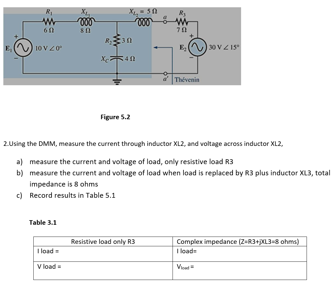 Solved Figure 5.2 .Using the DMM, measure the current | Chegg.com