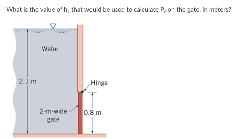 Solved What is the value of hc ﻿that would be used to | Chegg.com