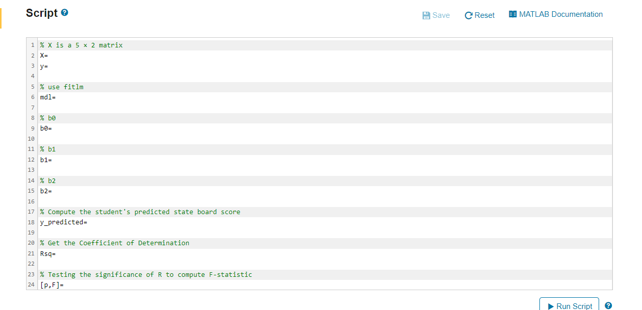 Solved Multiple Linear Regression My Solutions students and | Chegg.com