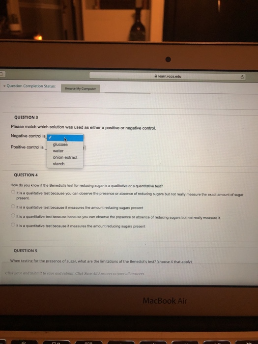 Solved a learn.vocs.edu * Question Completion Status Browse | Chegg.com