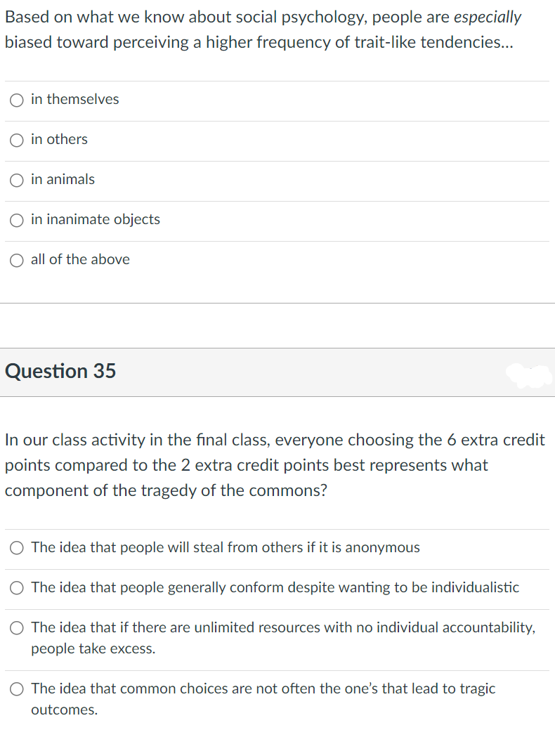 Solved Based on what we know about social psychology, people | Chegg.com