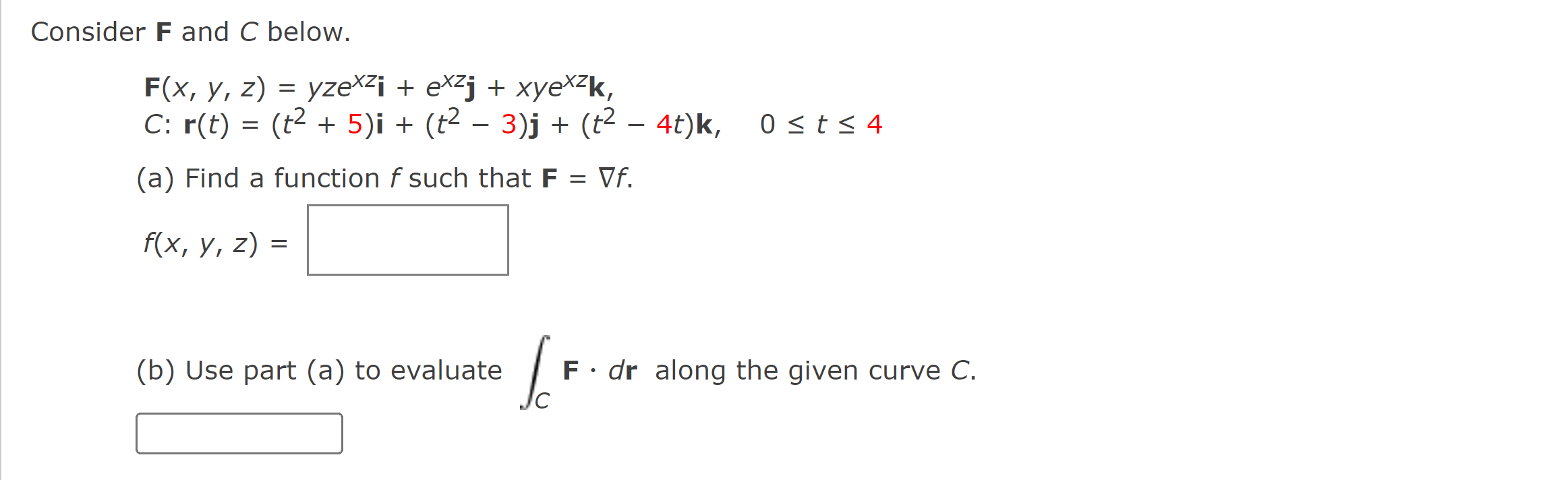 Solved Consider F ﻿and C | Chegg.com