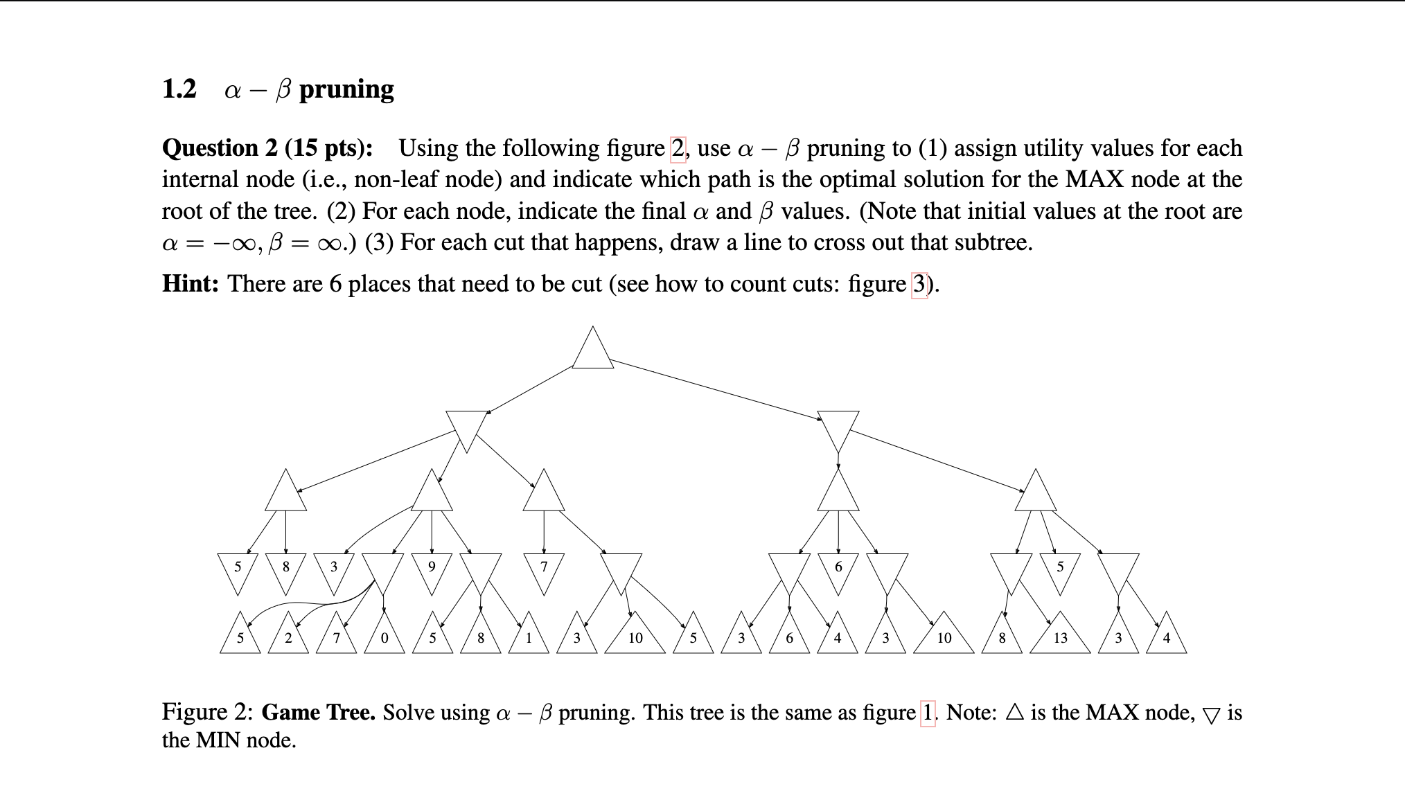 Solved Question 2 (15 pts): Using the following figure 2, | Chegg.com