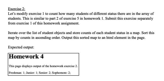 Solved Exercise 2 Lets Modify Exercise 1 To Count How Many 