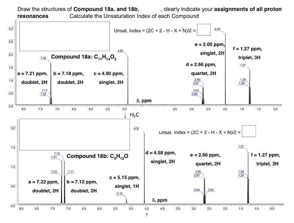 Solved Draw the structures of Compound 18a. and 18b. , | Chegg.com
