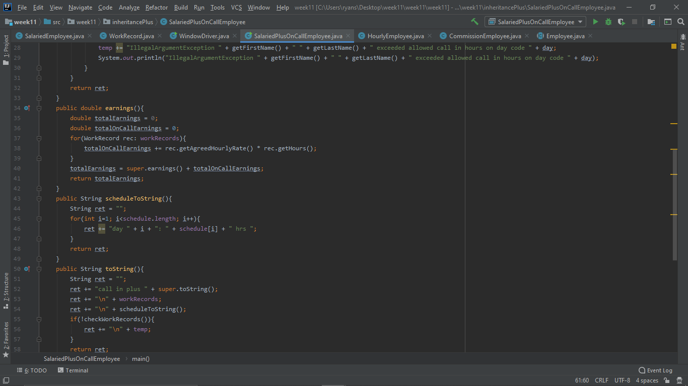 File Edit View Navigate Code Analyze Refactor Build | Chegg.com