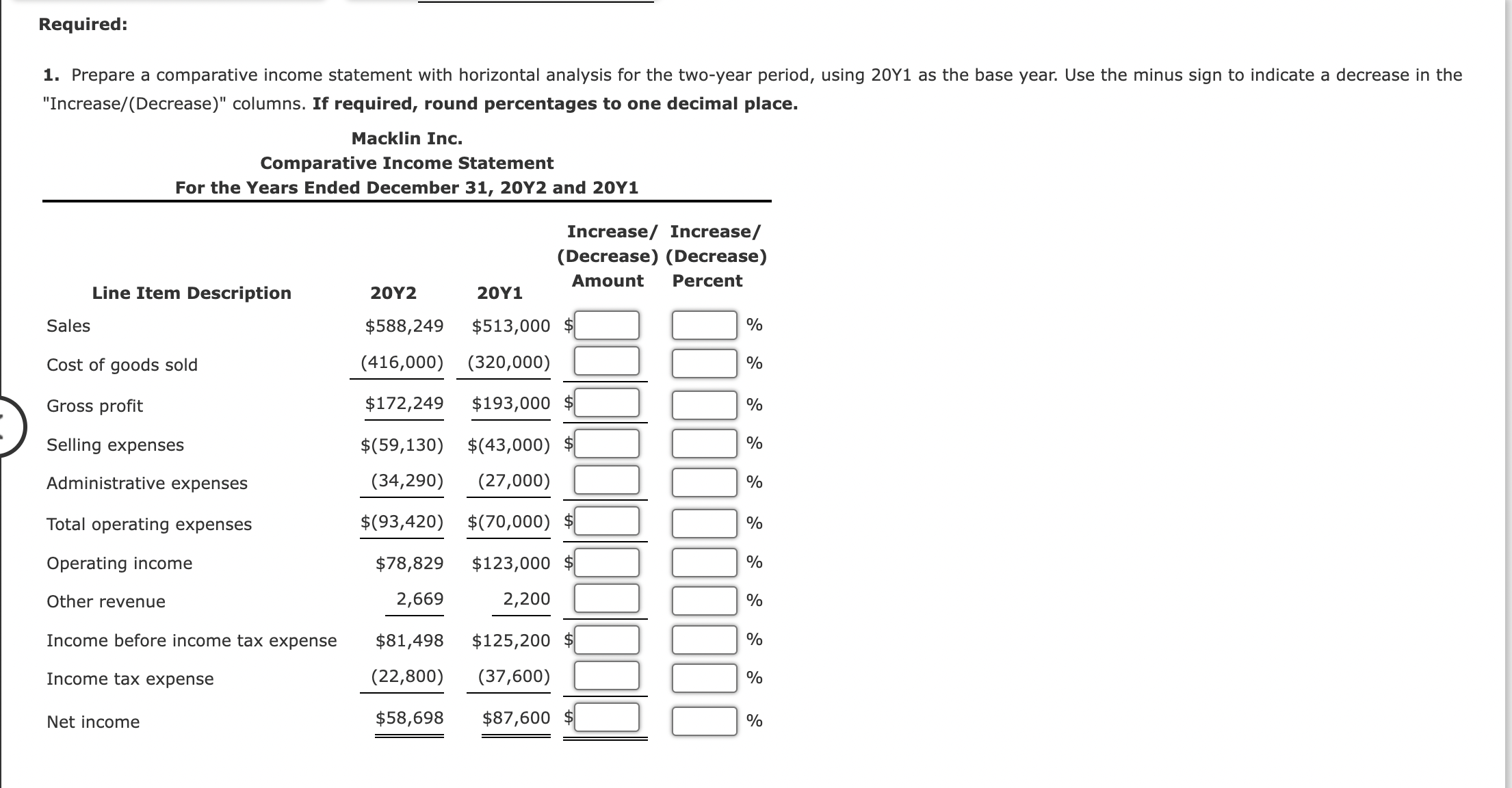 Solved Long-term solvency analysis The following information | Chegg.com