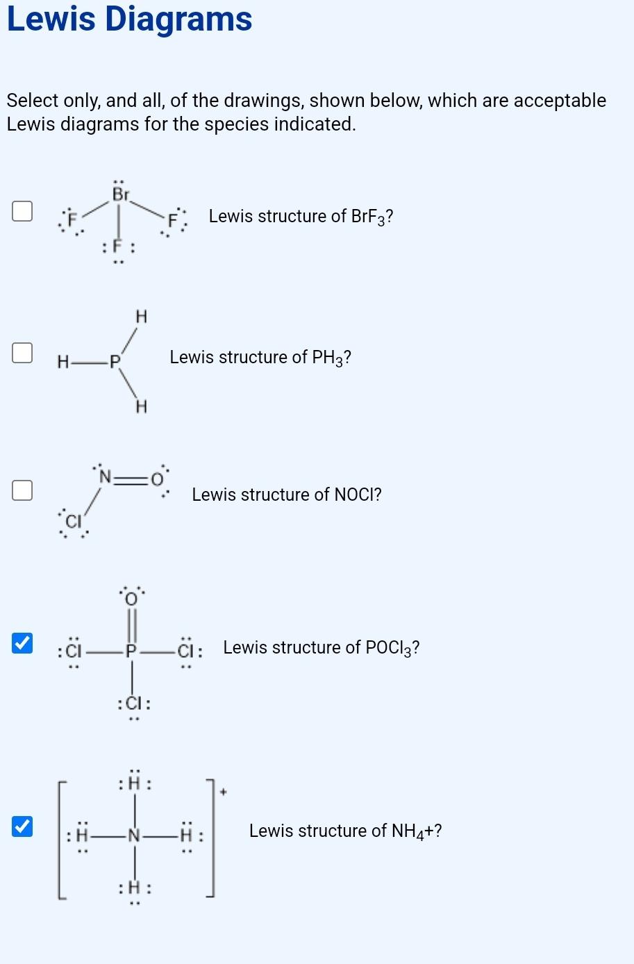 Nocl Lewis Structure