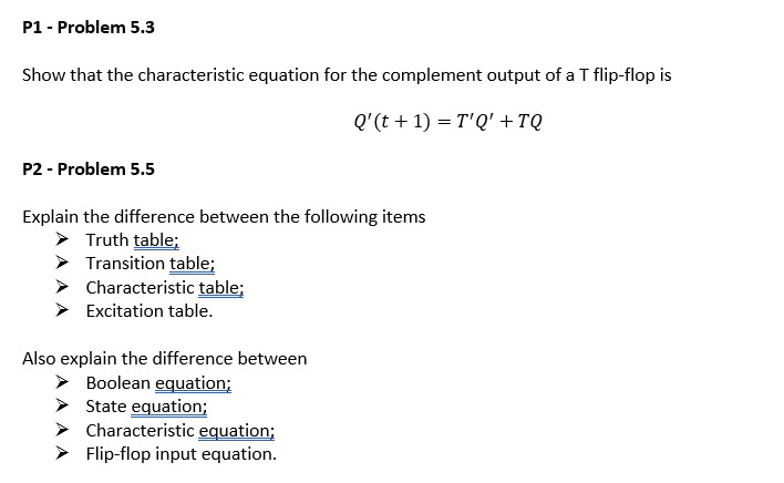 Solved Show that the characteristic equation for the | Chegg.com