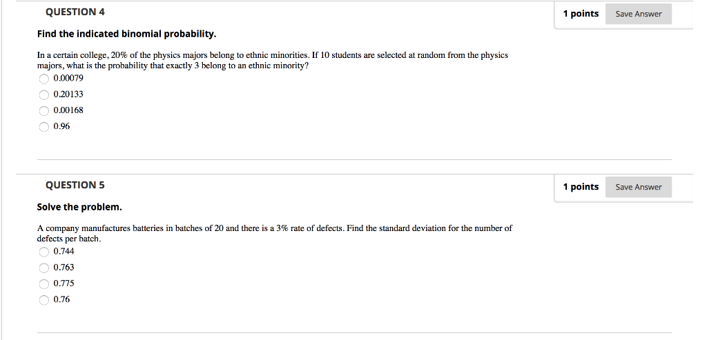 Solved QUESTION 2 Determine whether the given procedure | Chegg.com