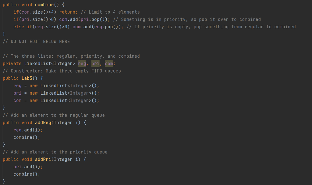 Overview A program to handle the combination of a | Chegg.com