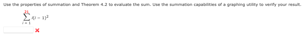 Solved Use The Summation Capabilities Of A Graphing Utility