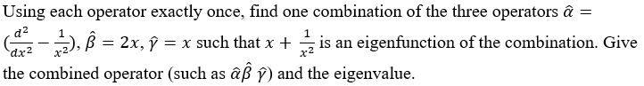 Solved Using each operator exactly once, find one | Chegg.com