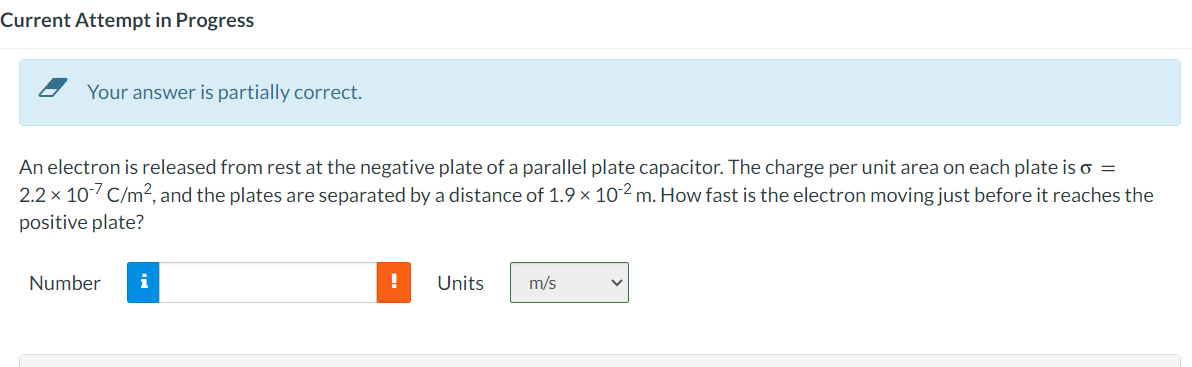 Solved Current Attempt in Progress Your answer is partially | Chegg.com