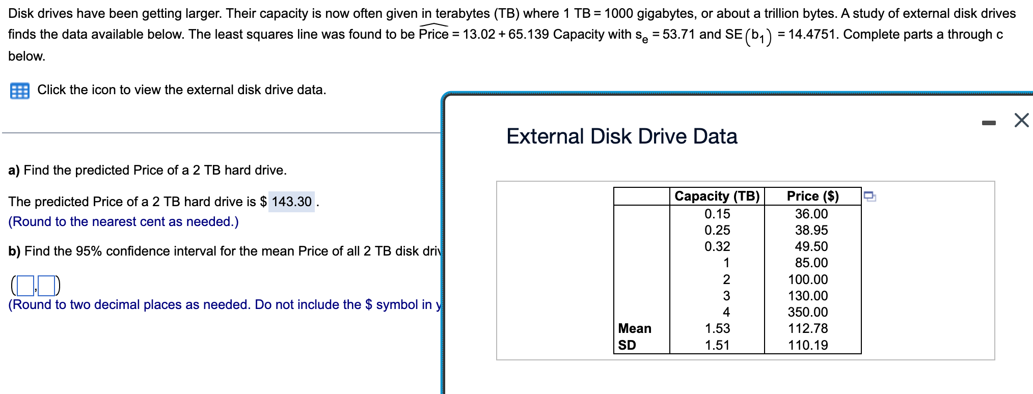 Solved Disk drives have been getting larger. Their capacity | Chegg.com