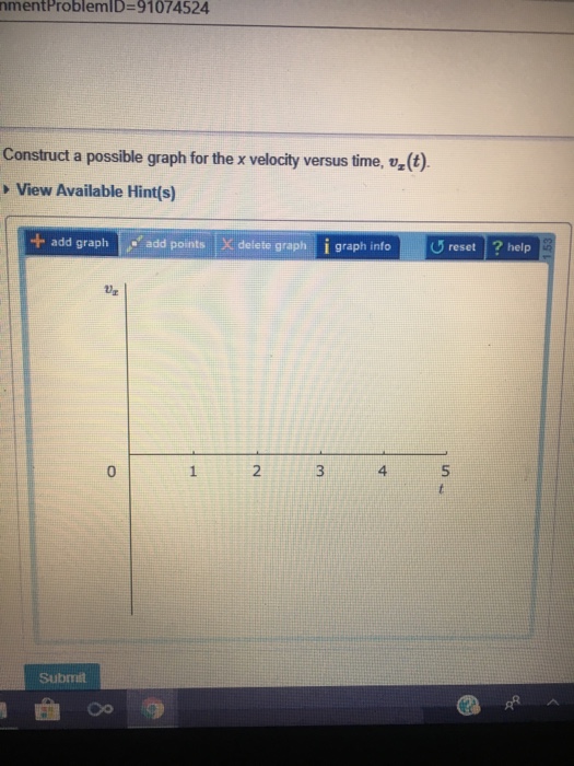 Solved Graphing Projectile Motion For the motion diagram | Chegg.com