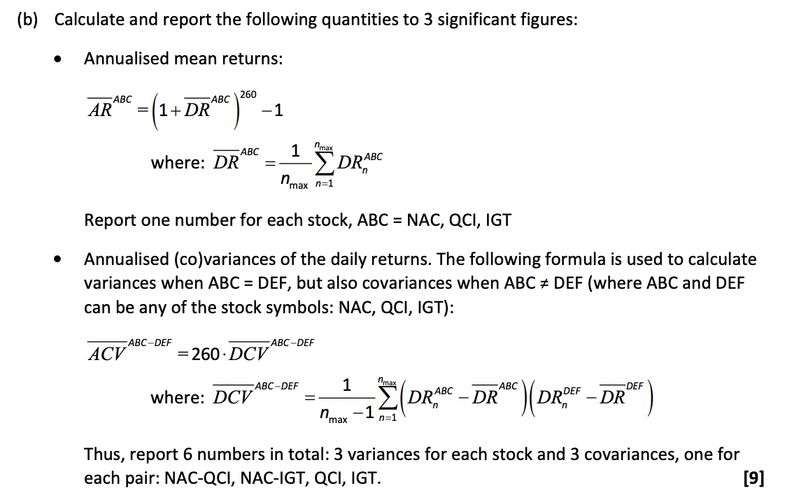 Problem Statement Trading in the stock market is | Chegg.com