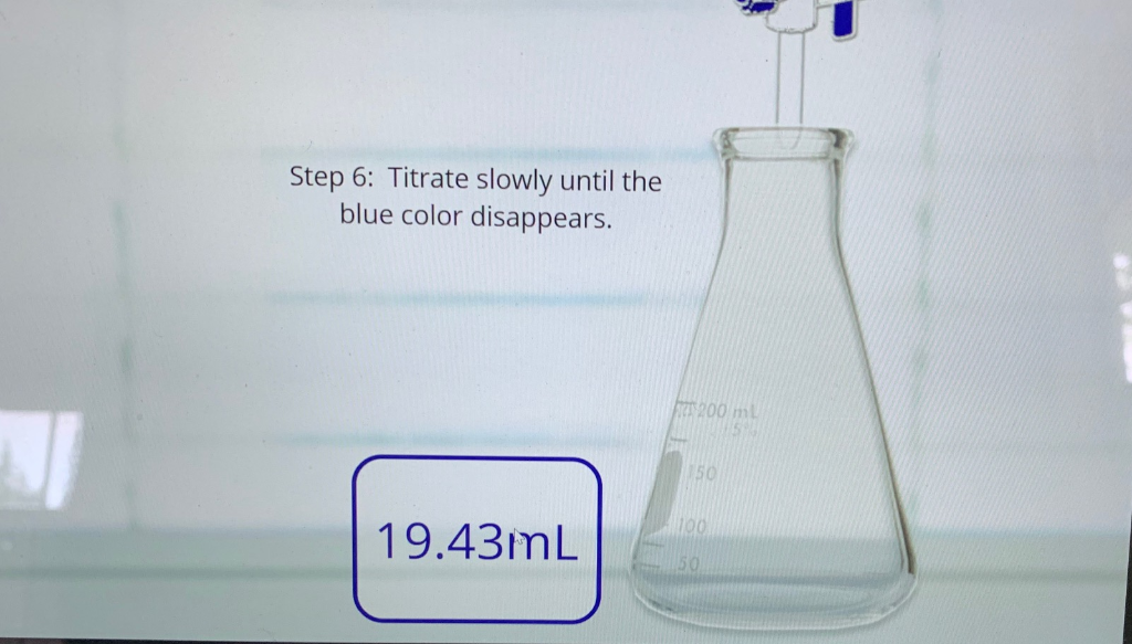 Solved Lab 5: A Redox Titration and the Oxidizing Power of | Chegg.com