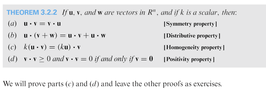 Solved Directions: Produce proofs of properties of vectors | Chegg.com