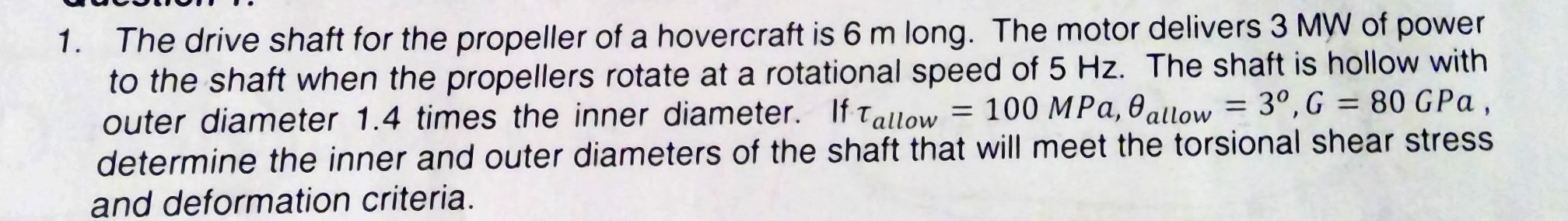 Solved Applied Strength of Materials -Please solve the | Chegg.com