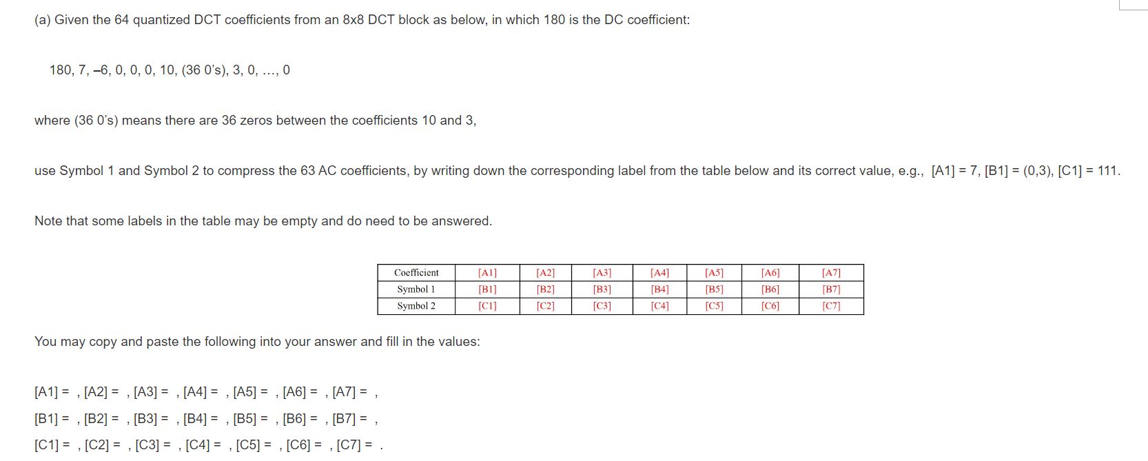180,7,−6,0,0,0,10,(360 ’s), 3,0,…,0 where (36 0's) | Chegg.com