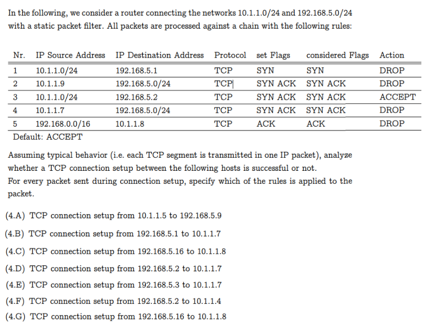 Solved In the following, we consider a router connecting the | Chegg.com