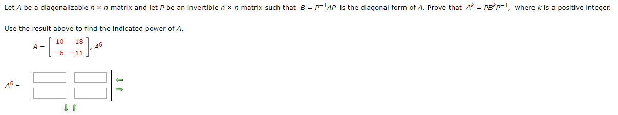Solved Let A be a diagonalizable nxn matrix and let P be an | Chegg.com